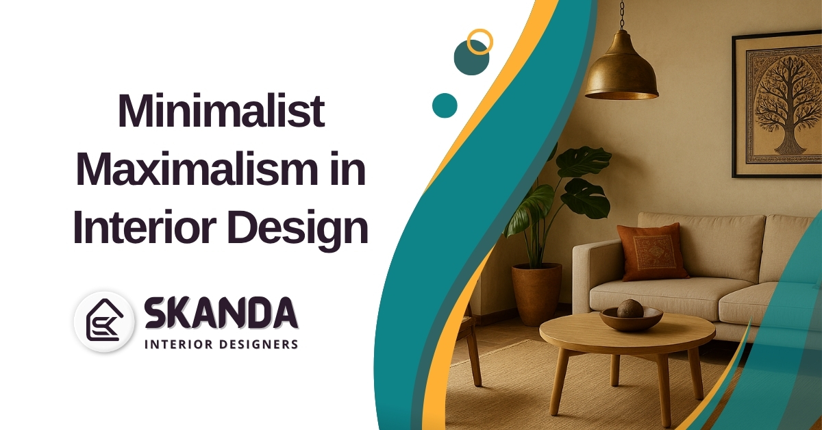 Minimalist Maximalism in Interior Design
